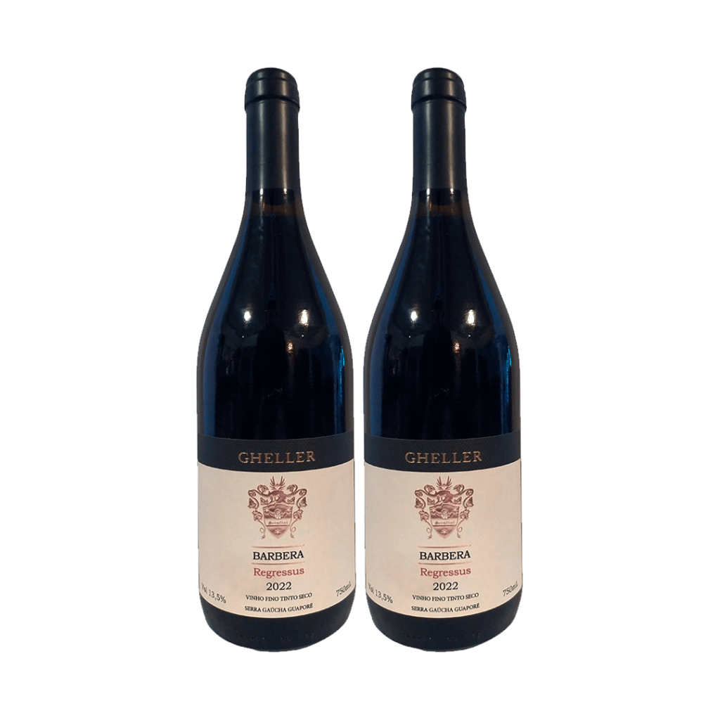 Gheller Premium Barbera Regressus Tinto - 2 Unidades - Wine And Makers